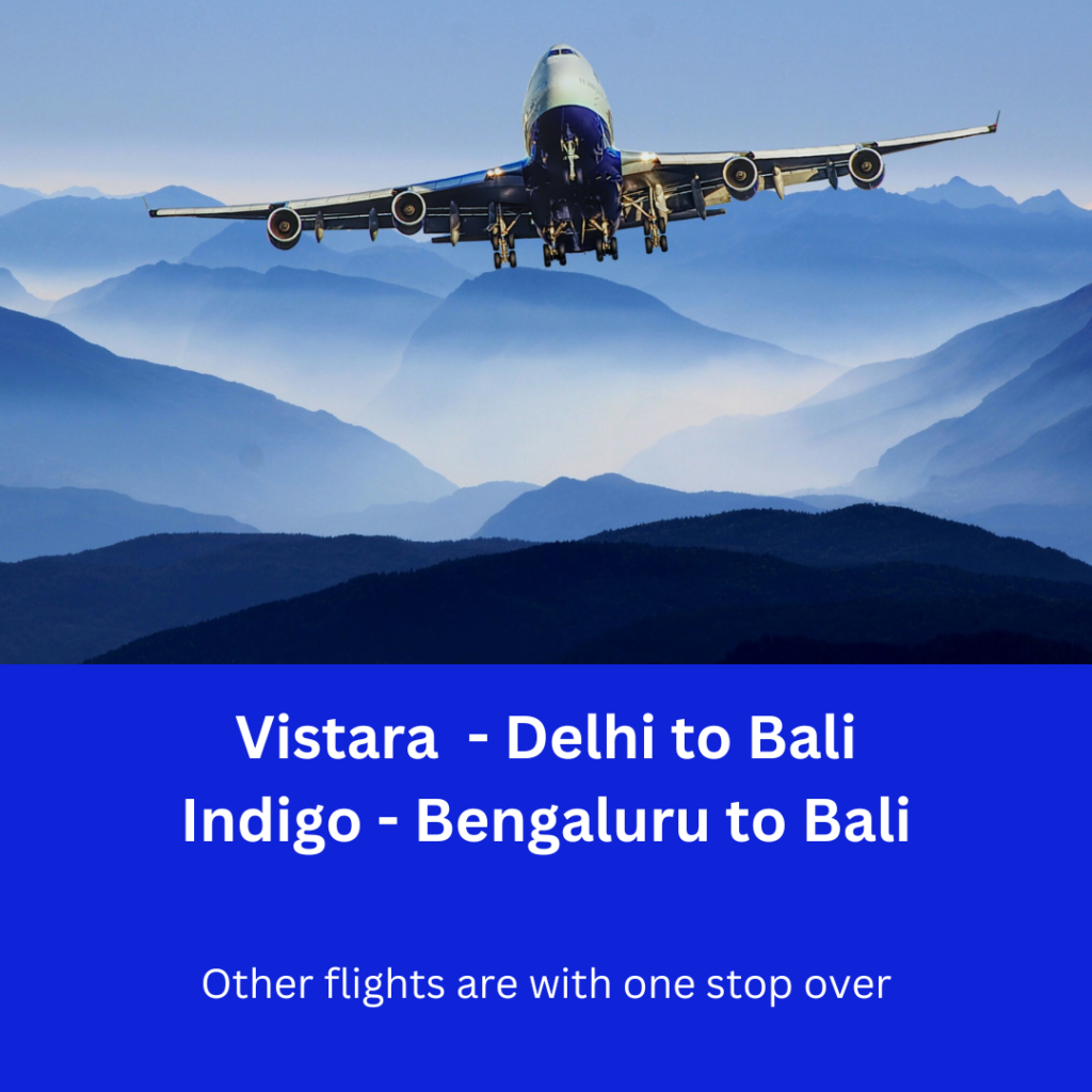 Best Holiday Planning to Bali-Visa, Flights, Hotels, Sightseeings